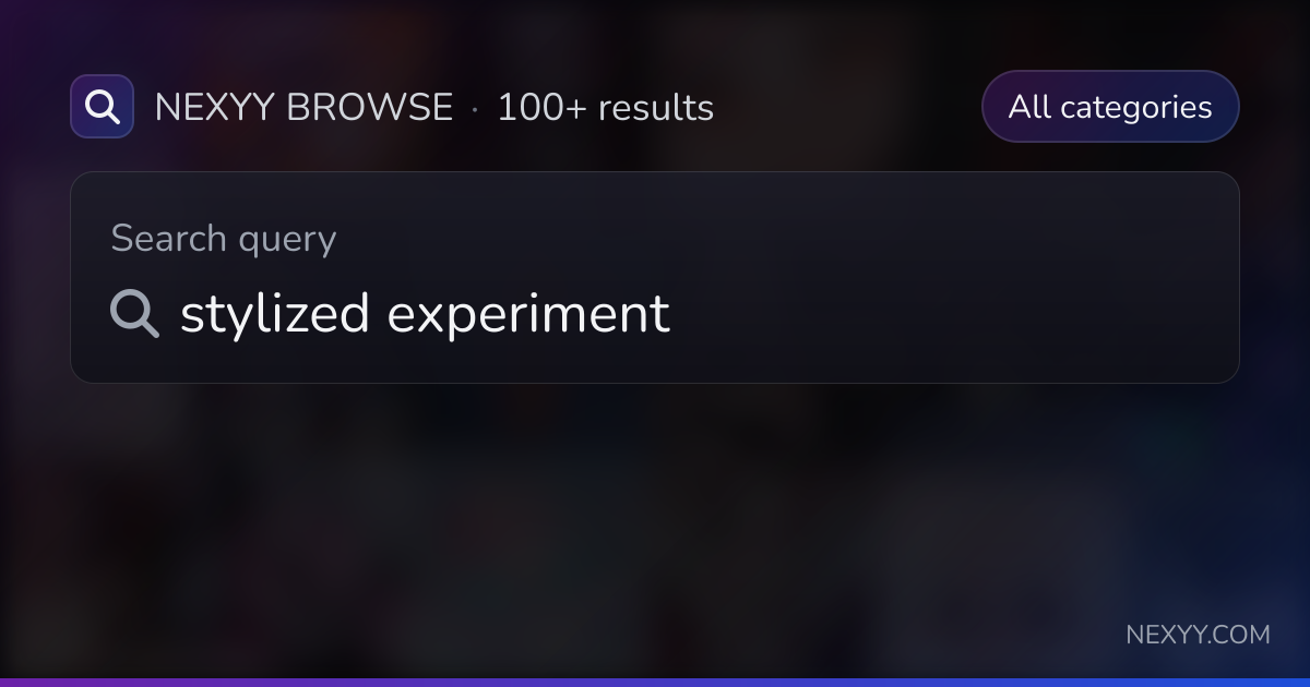 Browse 'stylized experiment' in Avatars, Worlds, Assets and more - Nexyy